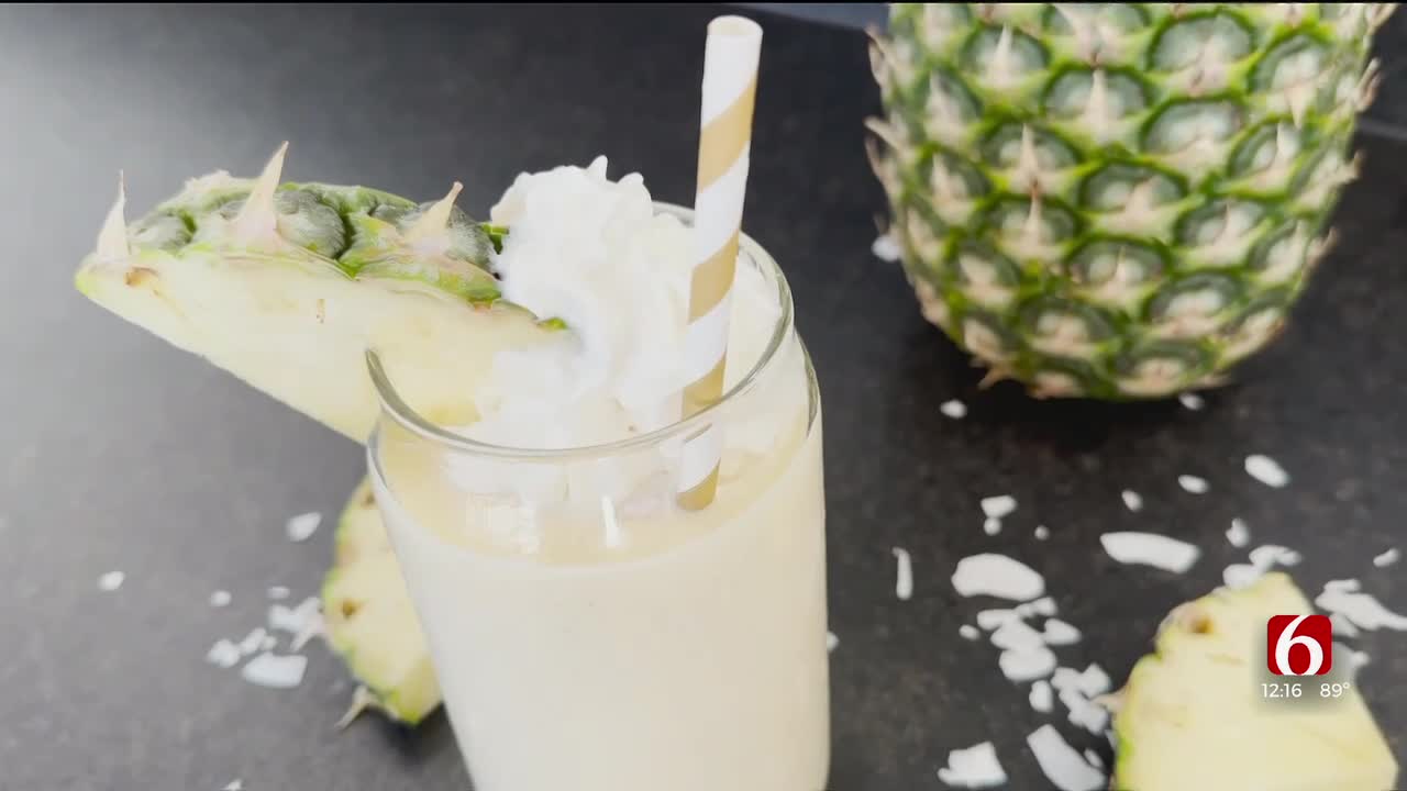 Pineapple Coconut Milkshake