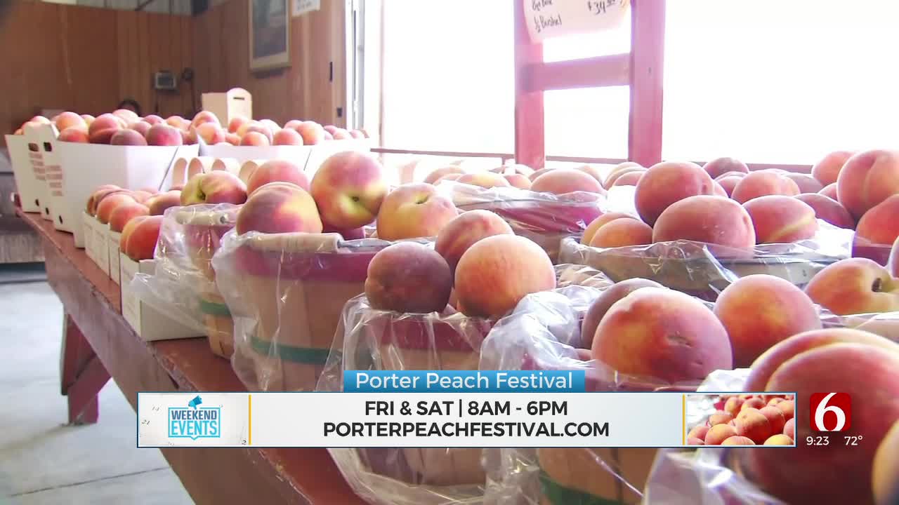 Weekend Events: Porter Peach Festival, 'Twisters' In Theaters, And More