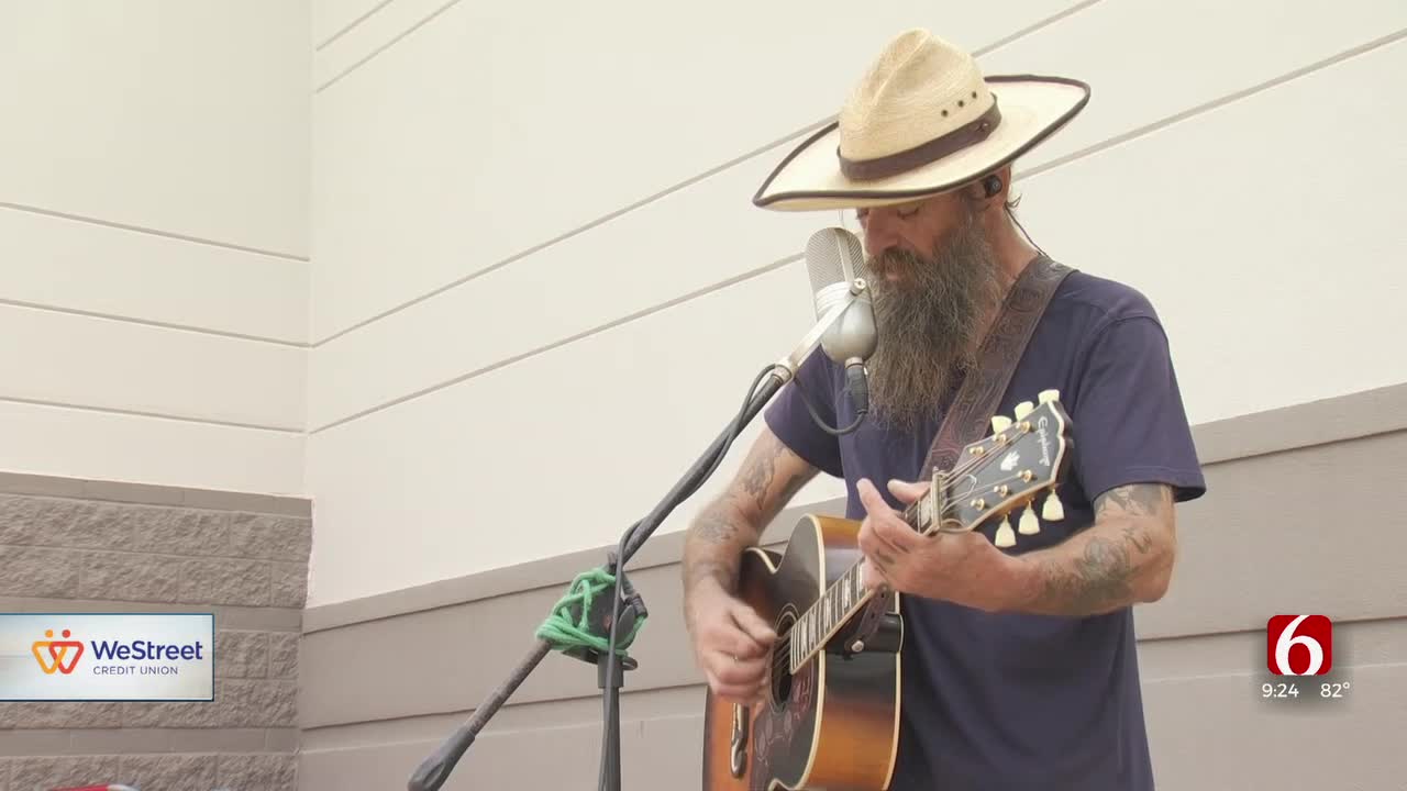 Tulsa Street Musician Finds Joy, Sobriety Through Music