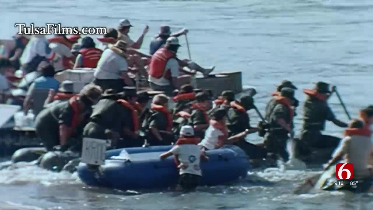 Tulsa Treasures: Looking Back On The Great Raft Race & How Tulsans ...