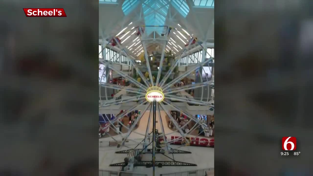Scheel's Indoor Ferris Wheel Complete Ahead Of Opening At Woodland ...