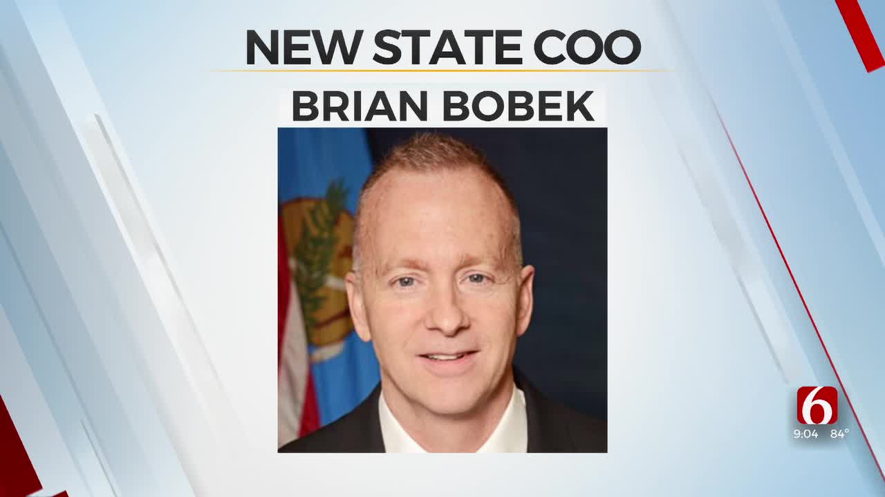 Gov. Stitt Names Tulsa Native Brian Bobek State COO