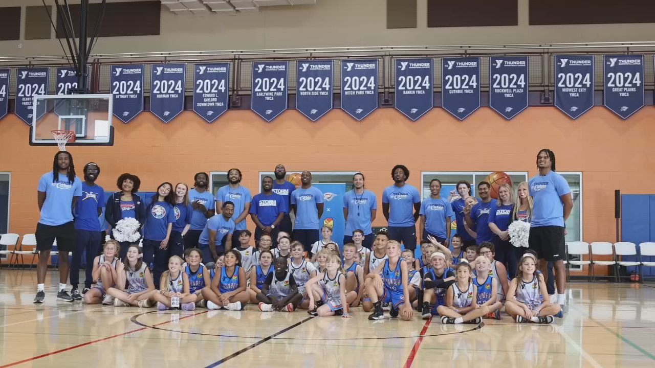 Youth Experience NBA Life Through Thunder's Community Outreach Program