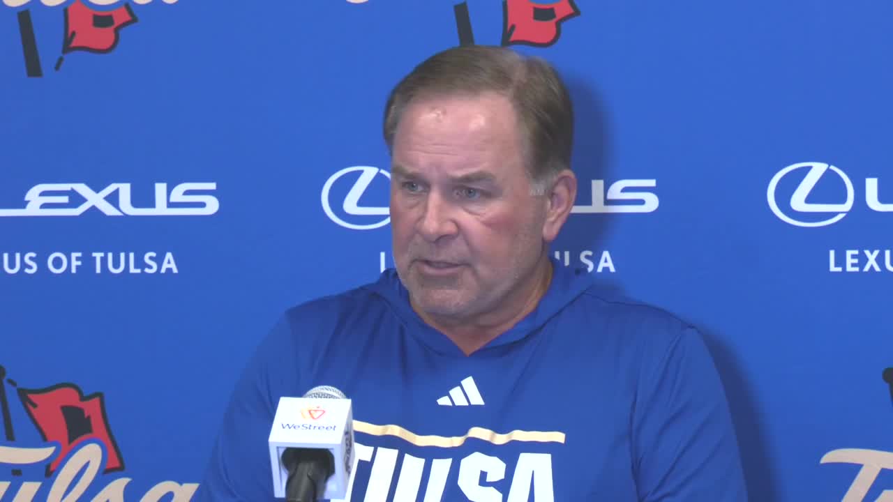 Tulsa Coach Kevin Wilson Recaps OSU Game As Team Prepares For Louisiana ...