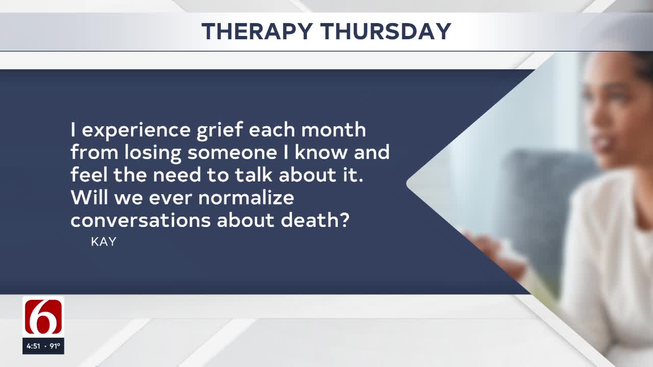 Therapy Thoughts: How To Normalize Talking About Grief & Loss