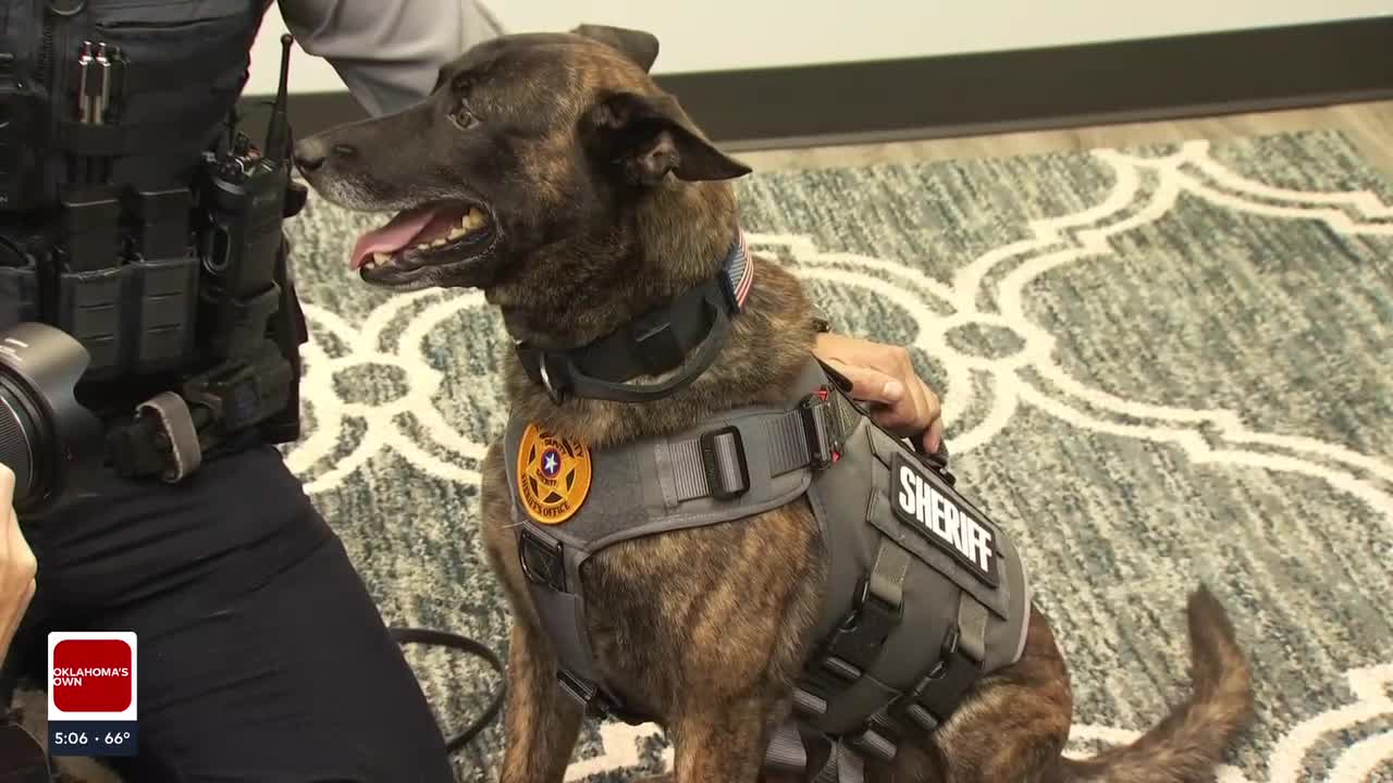 New K9 Officer Joins Tulsa County Sheriff's Office