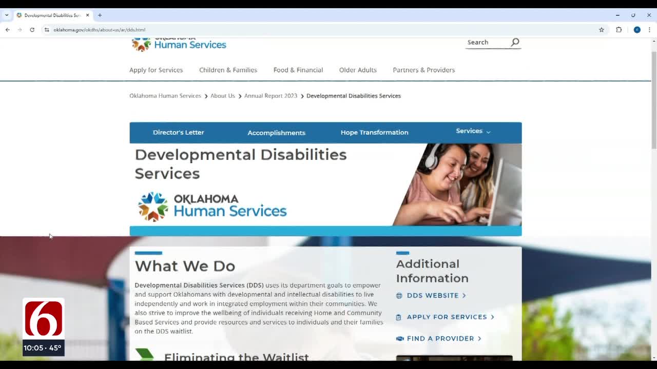 Oklahoma Reduces Developmental Disabilities Services Waitlist From 13 ...