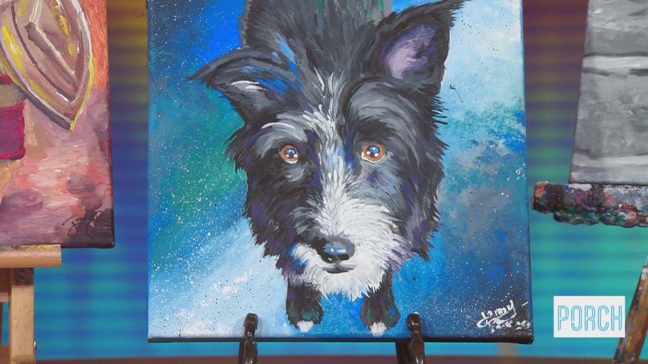 Artist spotlight: Jonny Rice brings pets to life on canvas