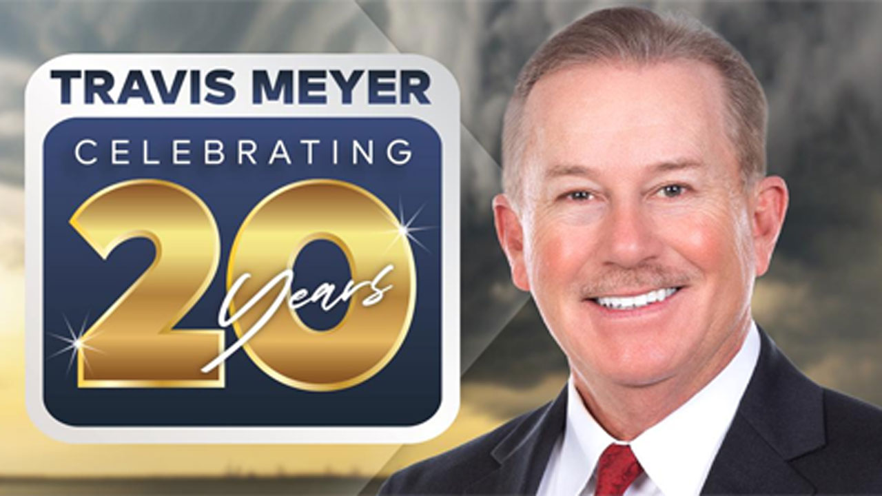 Meteorologist Travis Meyer celebrates 20 years at News On 6