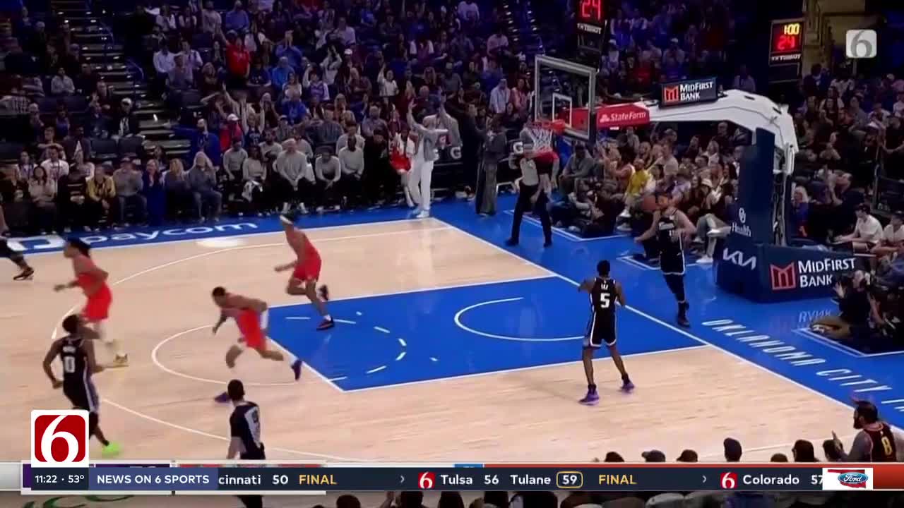 Thunder Report: Thunder beats the Kings 144-110