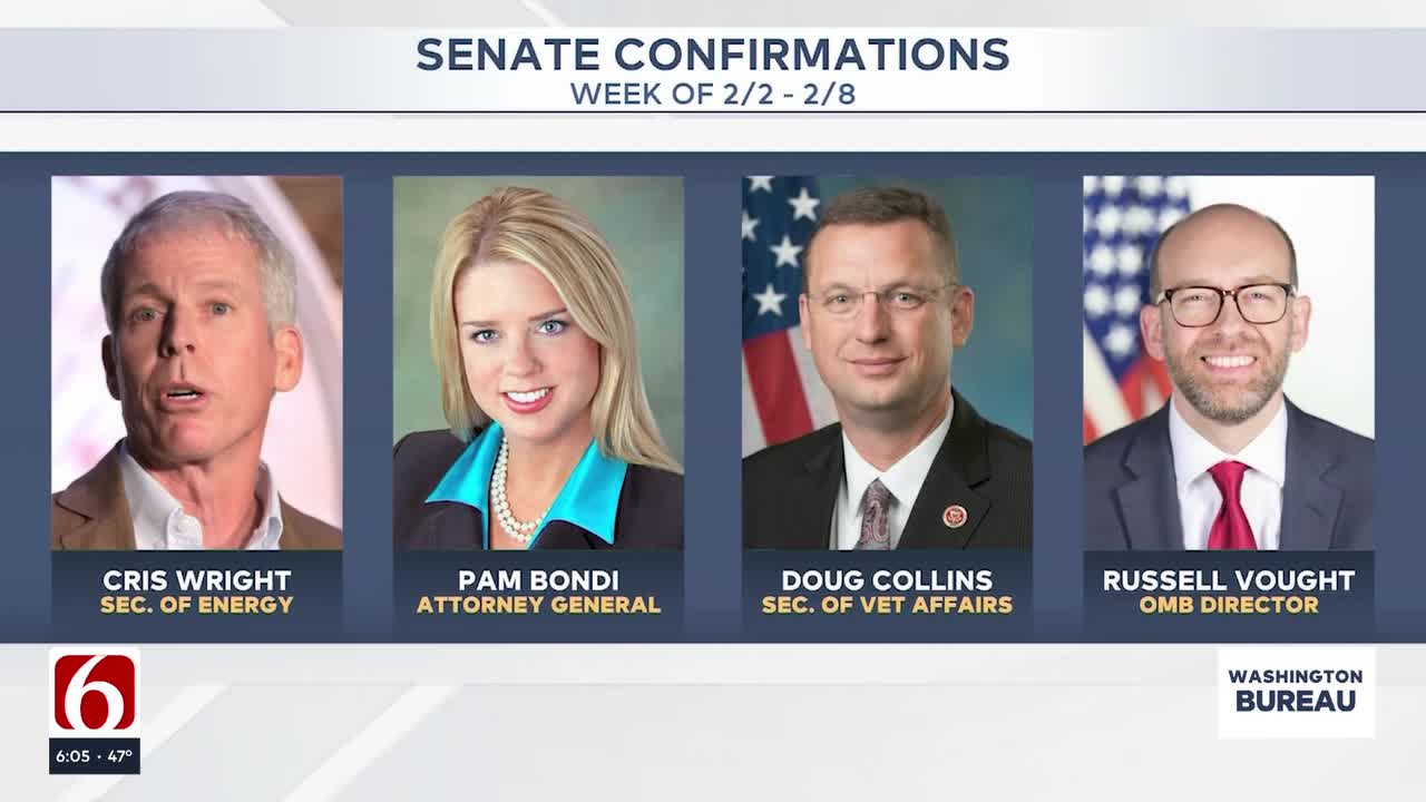 Confirmations continue for President Trump cabinet nominees