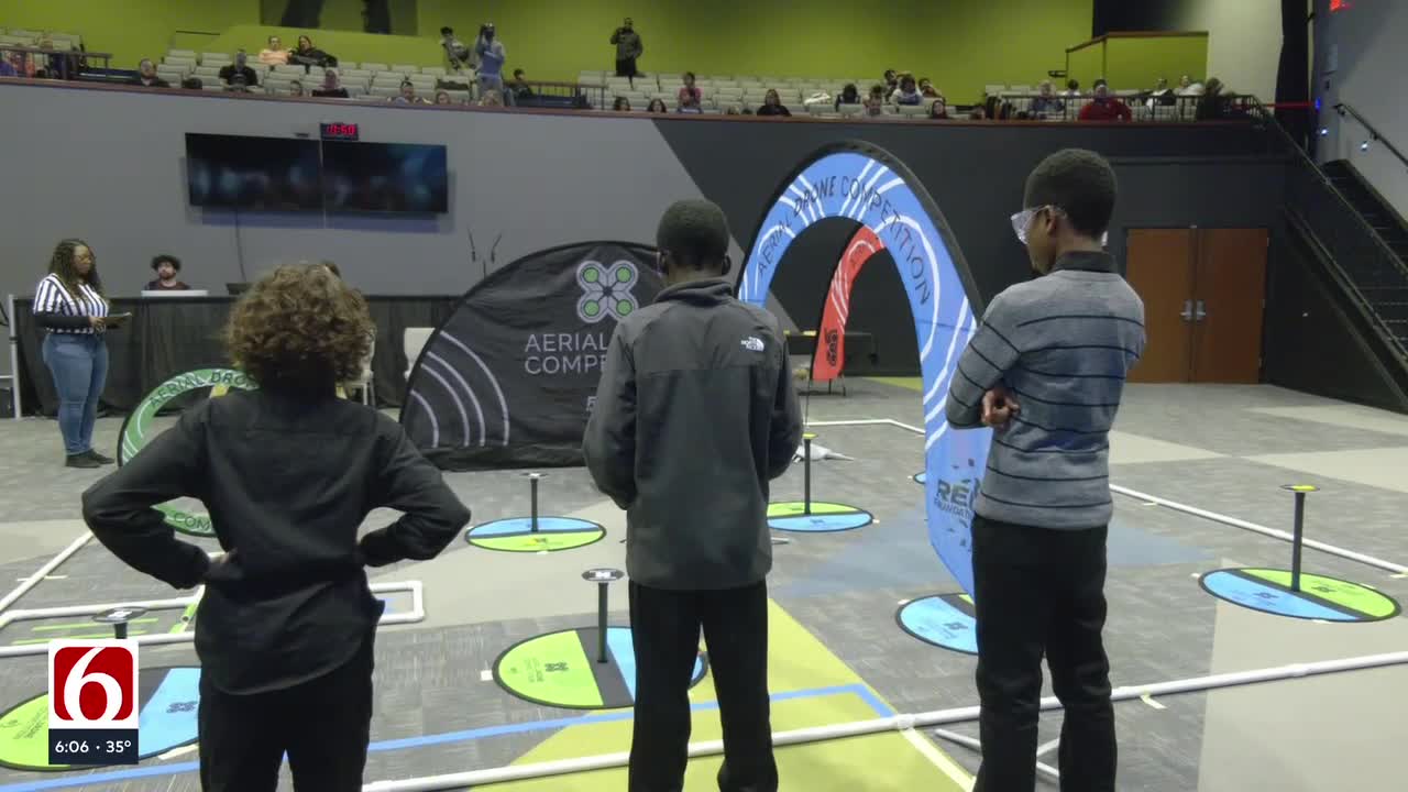 Dove Schools hosts annual Oklahoma Aerial Drone Competition