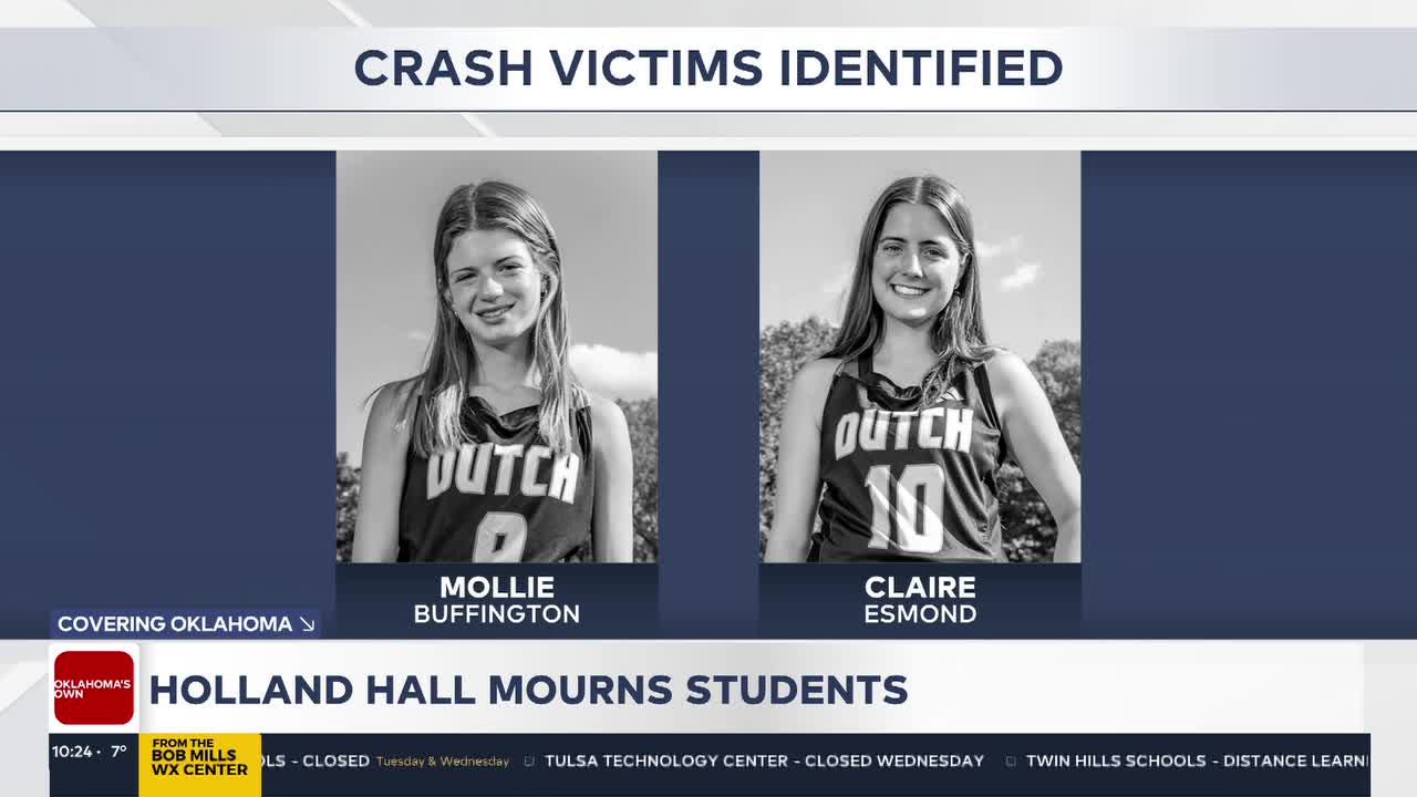 Holland Hall identifies 2 teenage students killed in crash