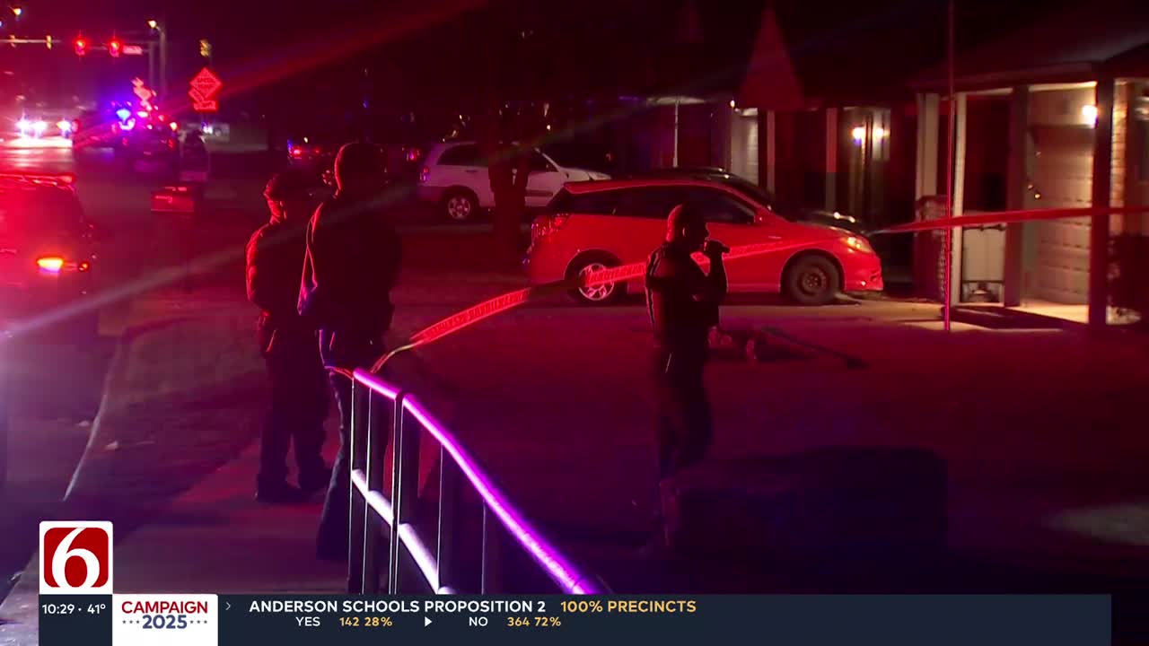 1 hospitalized following shooting involving juveniles in Tulsa