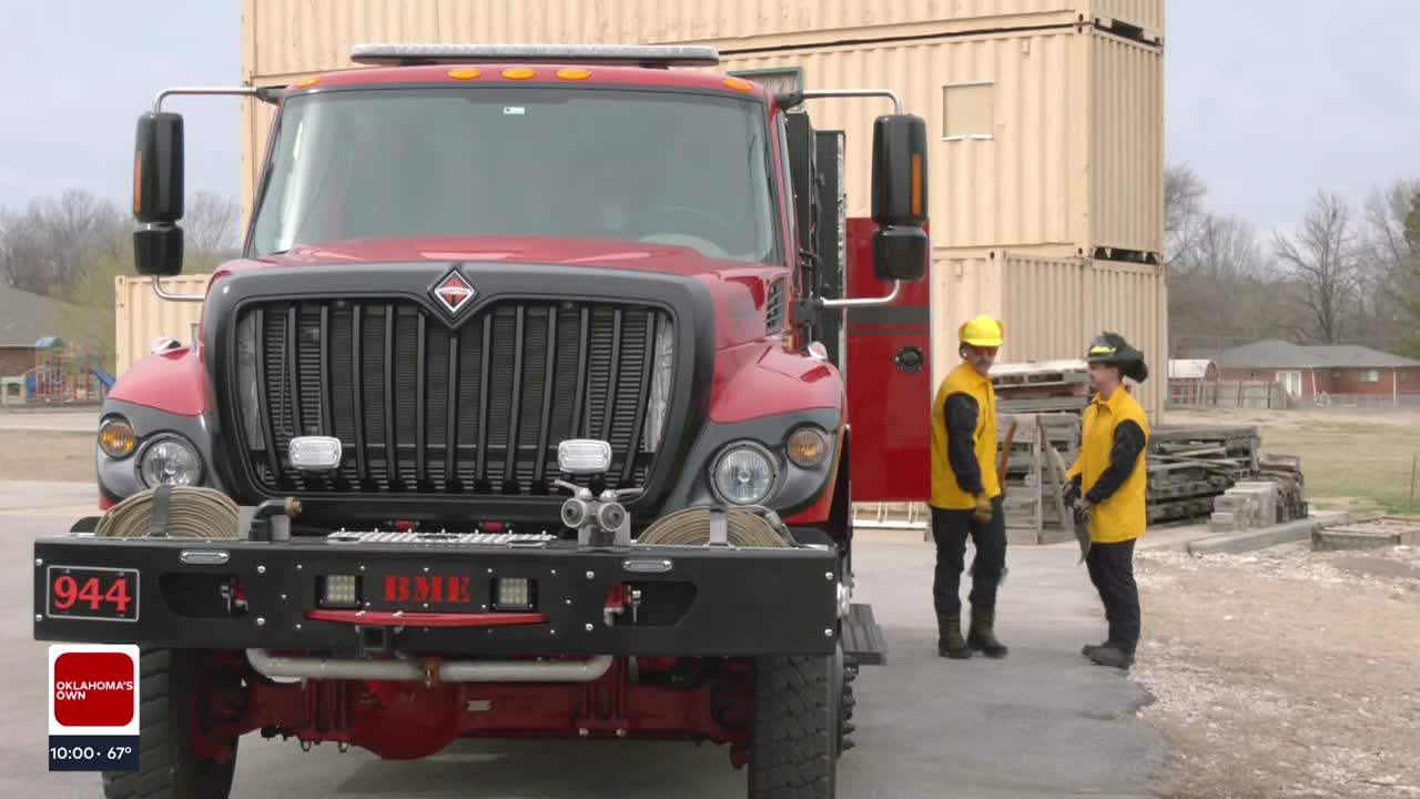 Oklahoma fire danger: How rural fire departments prepare for days of ...