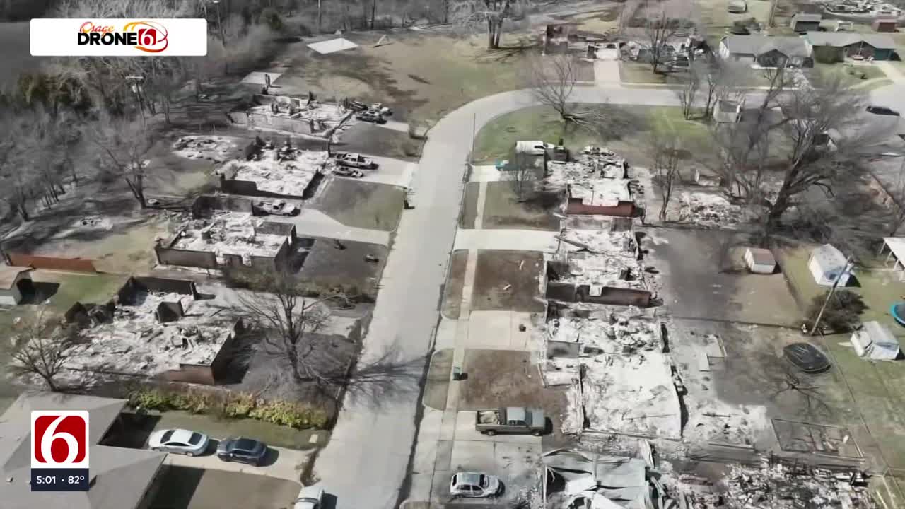 Mannford families recovering, one man loses home to wildfires for the ...