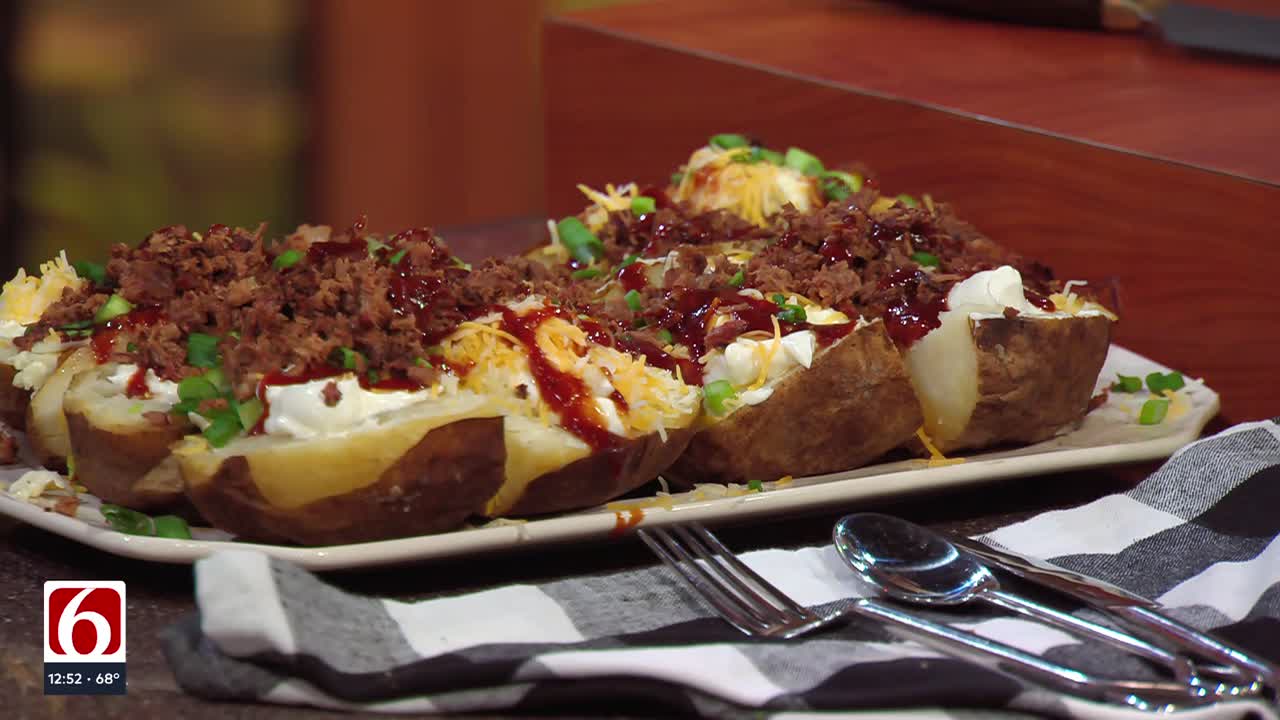 Oklahoma Joe’s Smoked and Loaded Baked Potato