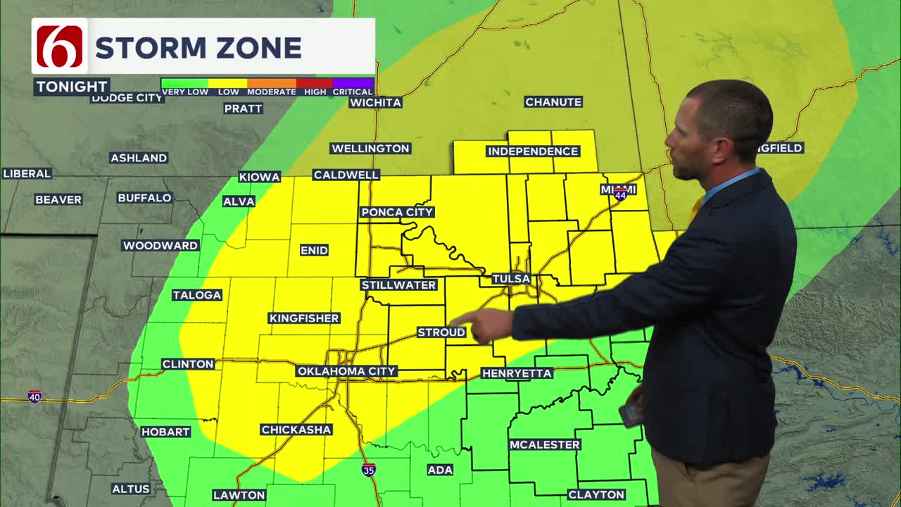 Saturday evening forecast with Aaron Reeves