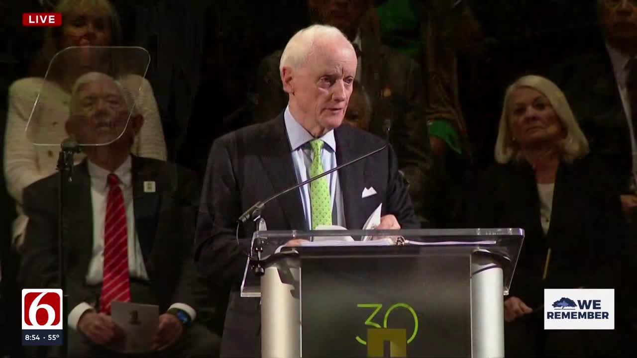 Former Gov. Keating reflects on faith, unity at OKC Bombing Memorial