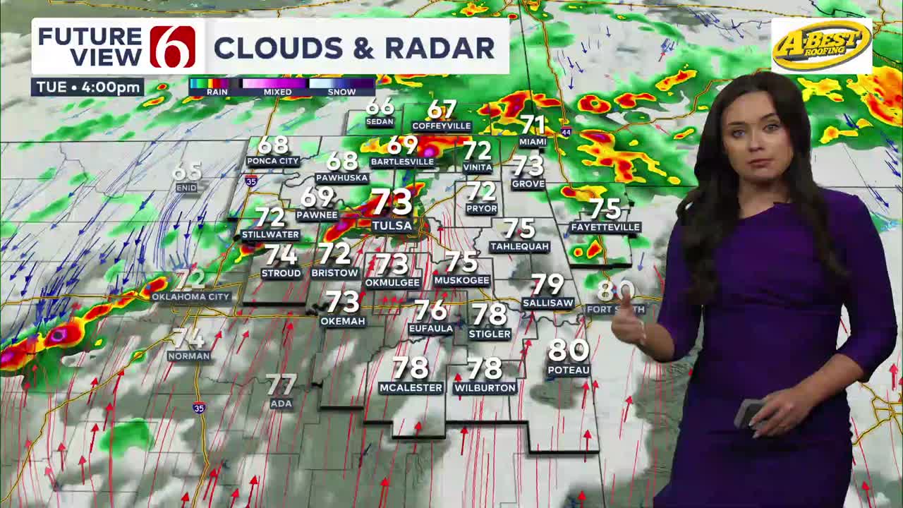Monday Afternoon Forecast With Chloe Arroyo