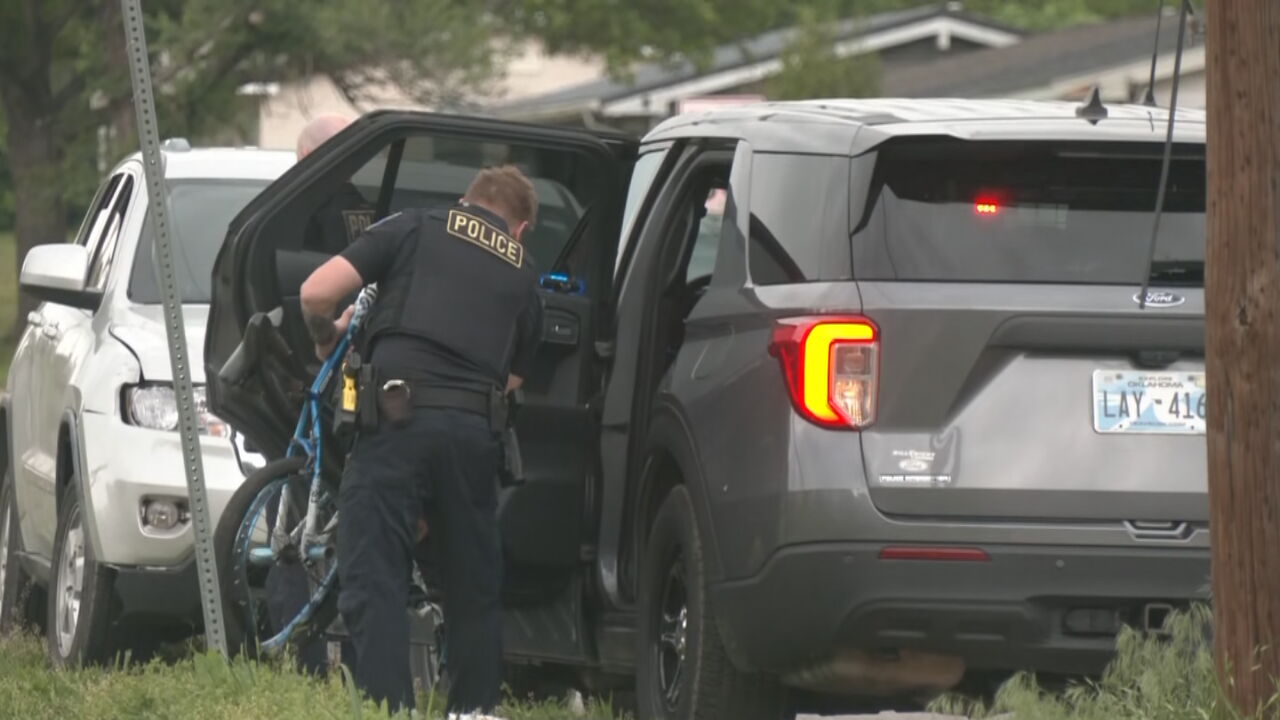 10-year-old Tulsa boy hospitalized after being hit by a car while riding his bike