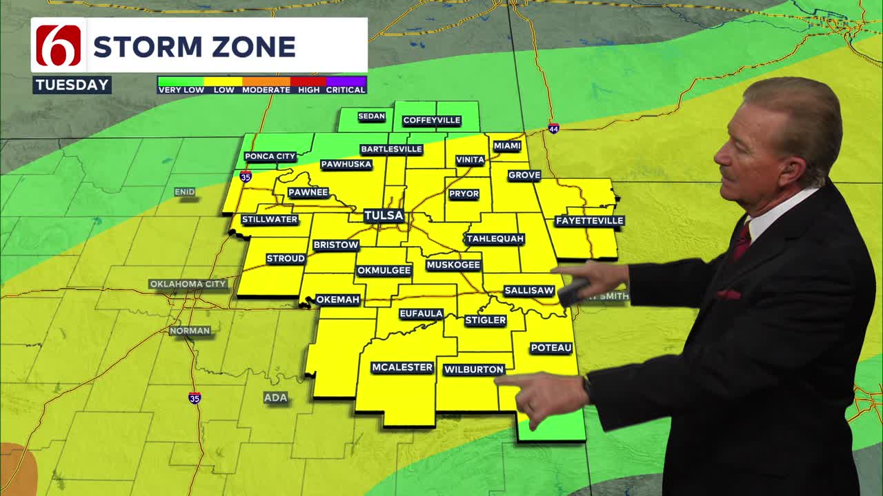 Travis Meyer's Monday Evening Forecast