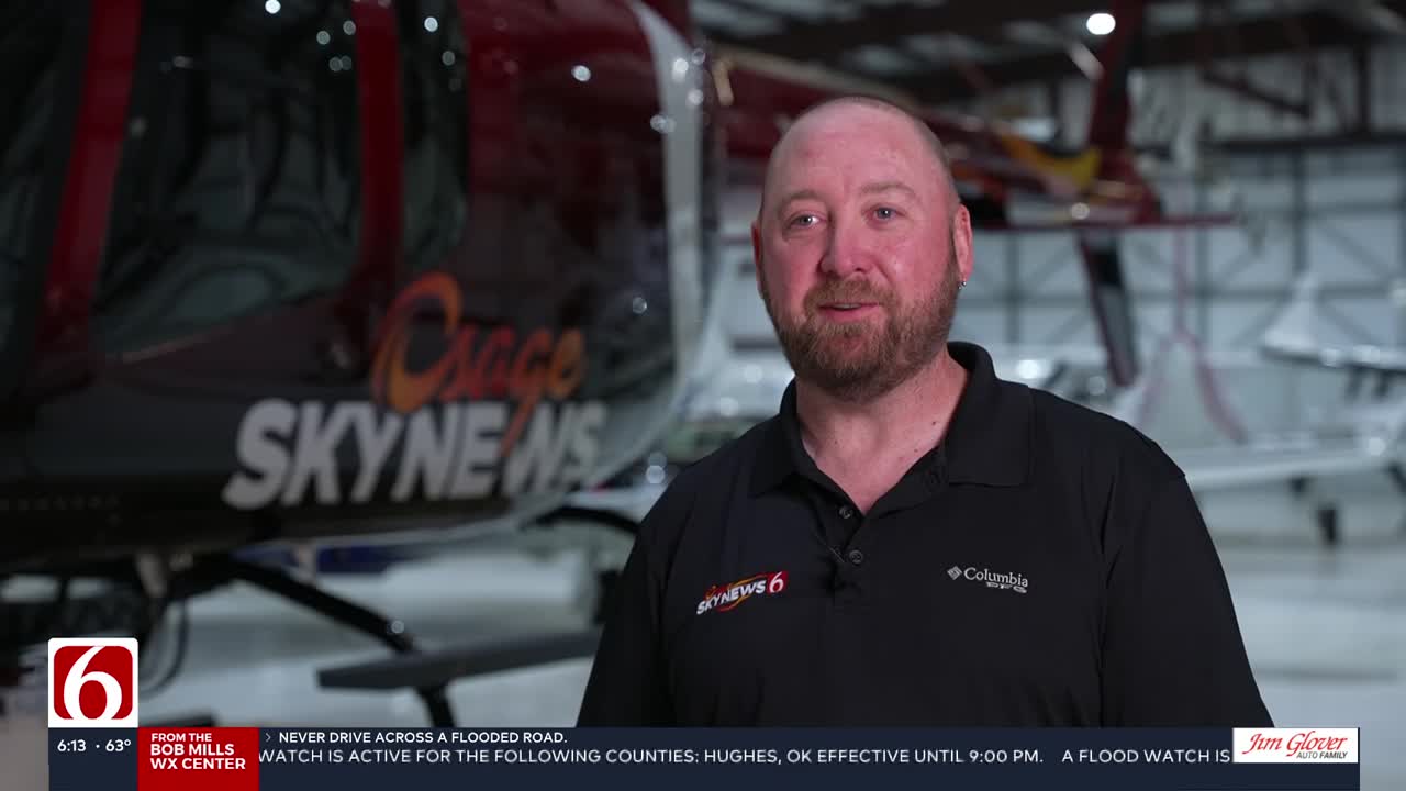 Ready for takeoff: Pilot Dustin Stone celebrates new Osage SkyNews 6 ...