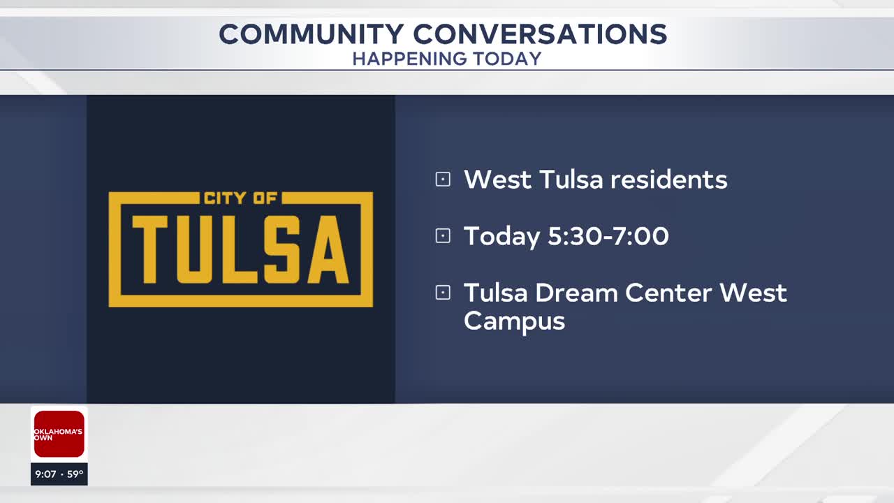 City holds third 'Community Conversation' event at Tulsa Dream Center ...