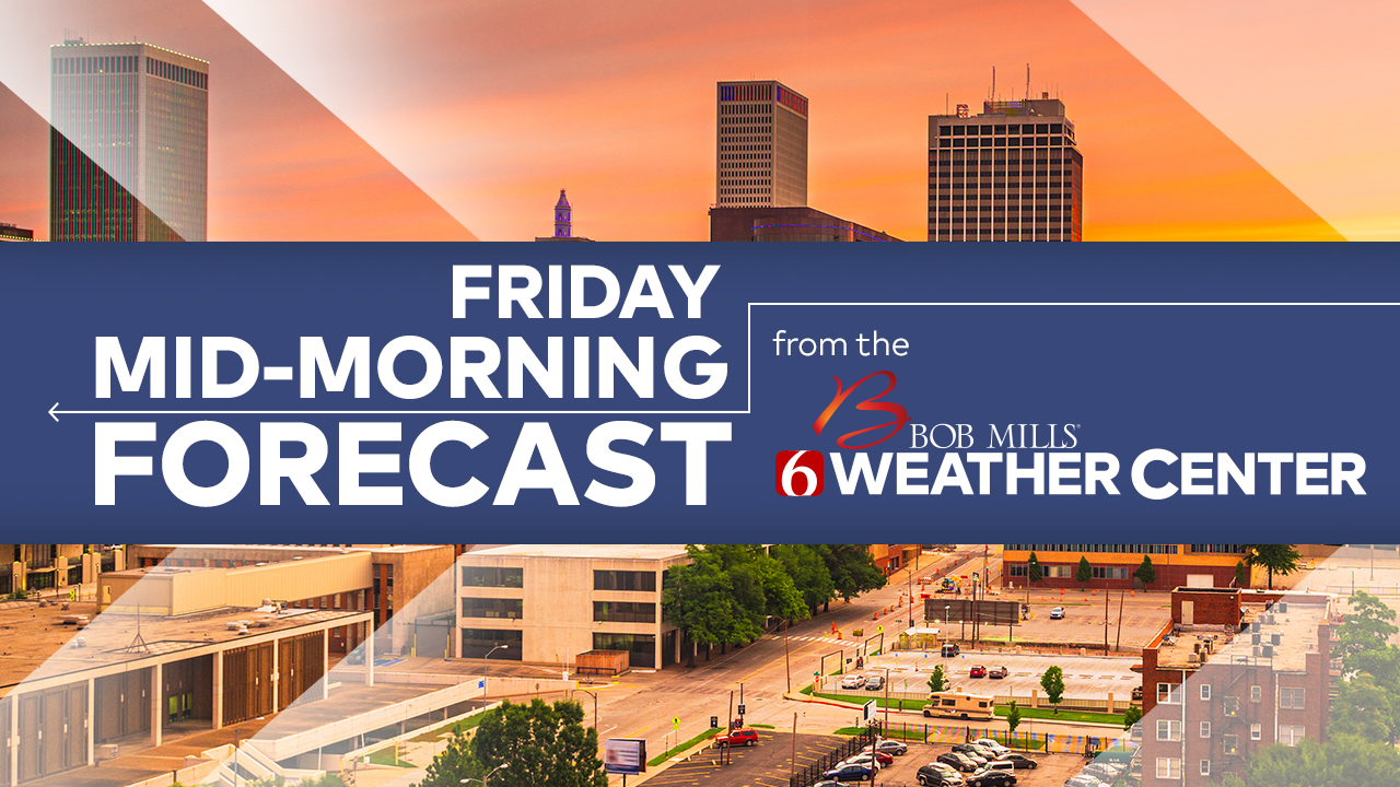Alan Crone's Friday mid-morning forecast