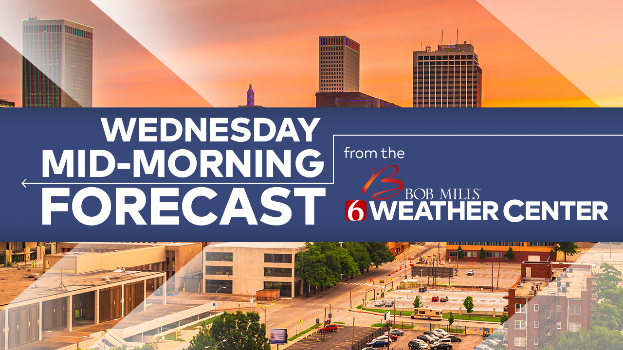 Alan Crone's Wednesday mid-morning forecast