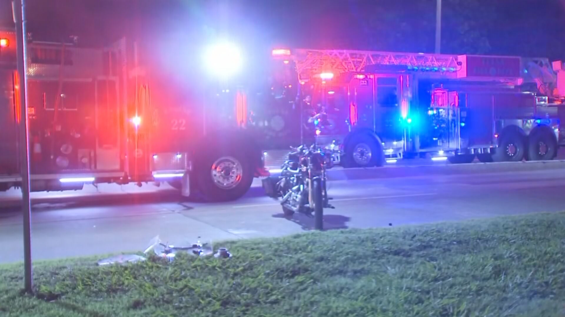 Man injured after motorcycle crash in Tulsa, police say