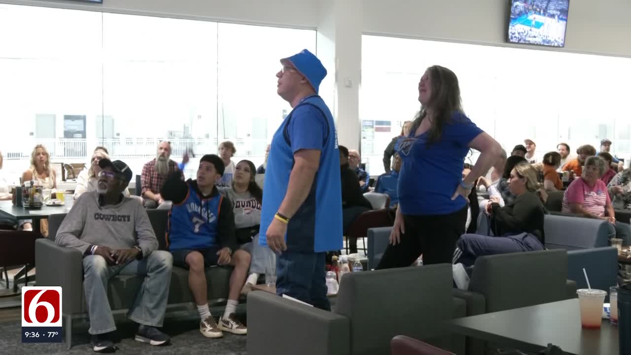 Thunder fans bring the energy to Tulsa’s WeStreet Ice Center