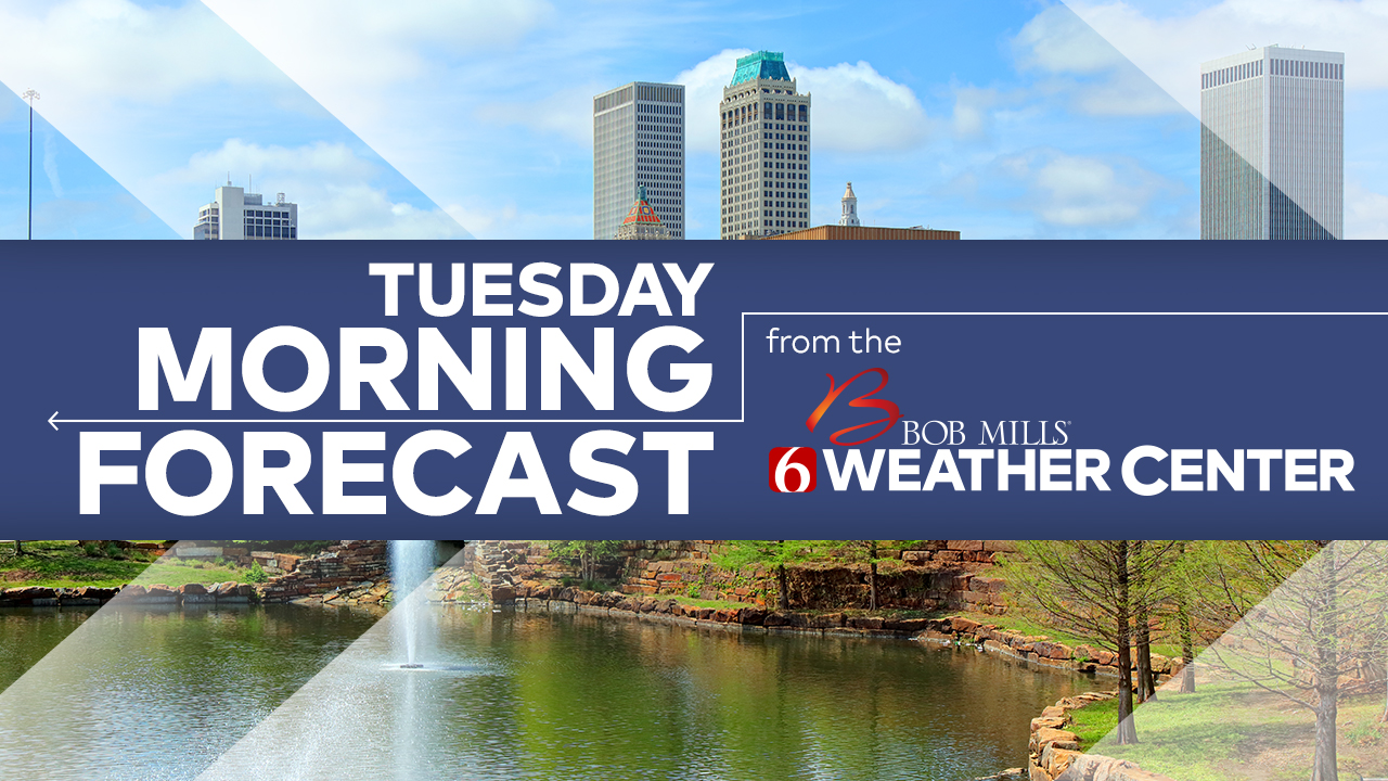Tuesday morning forecast with Alan Crone
