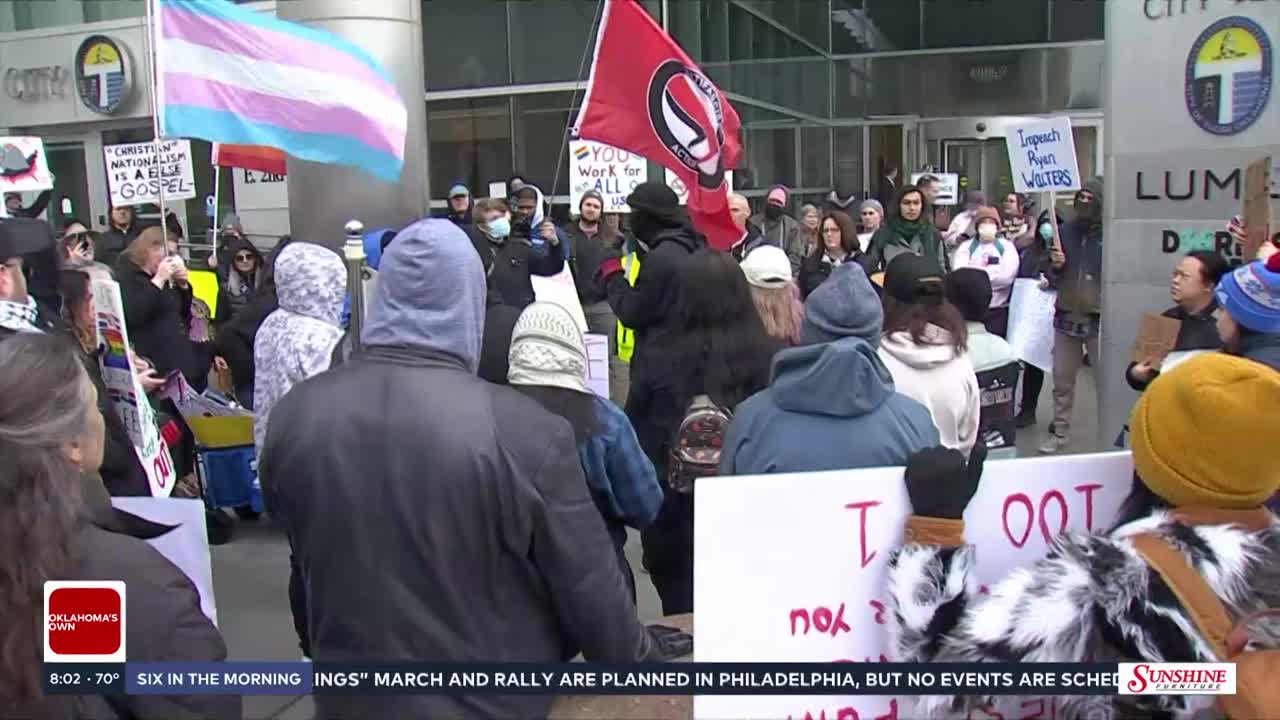 Tulsa protesters join nationwide ‘No Kings Day’ demonstrations