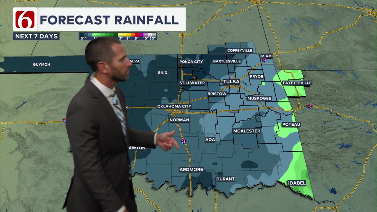 Aaron Reeves' Sunday evening forecast