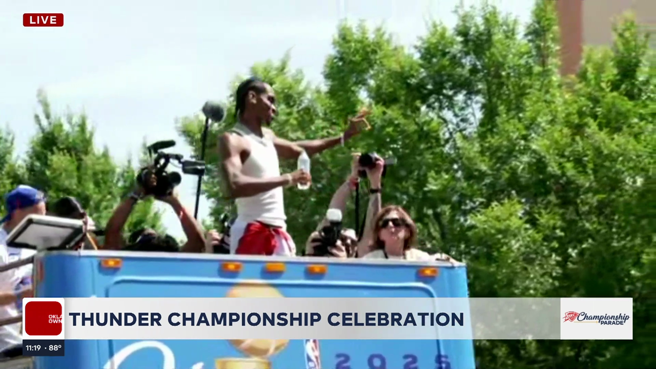 Oklahoma City Thunder 2025 Champions Parade News On 6 Full Broadcast