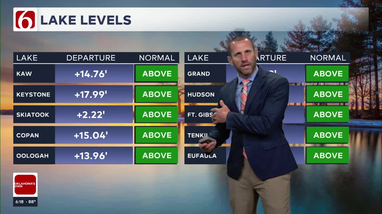 Aaron Reeves' Saturday evening forecast