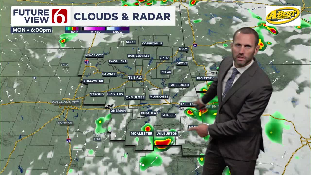 Aaron Reeves' Sunday evening forecast