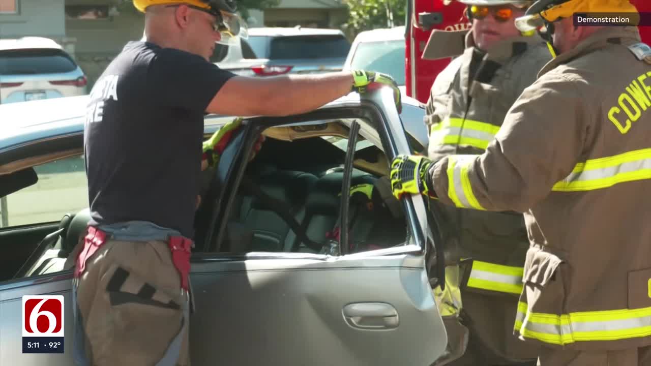 Coweta Fire destroyed a car on purpose—the reason might save your life