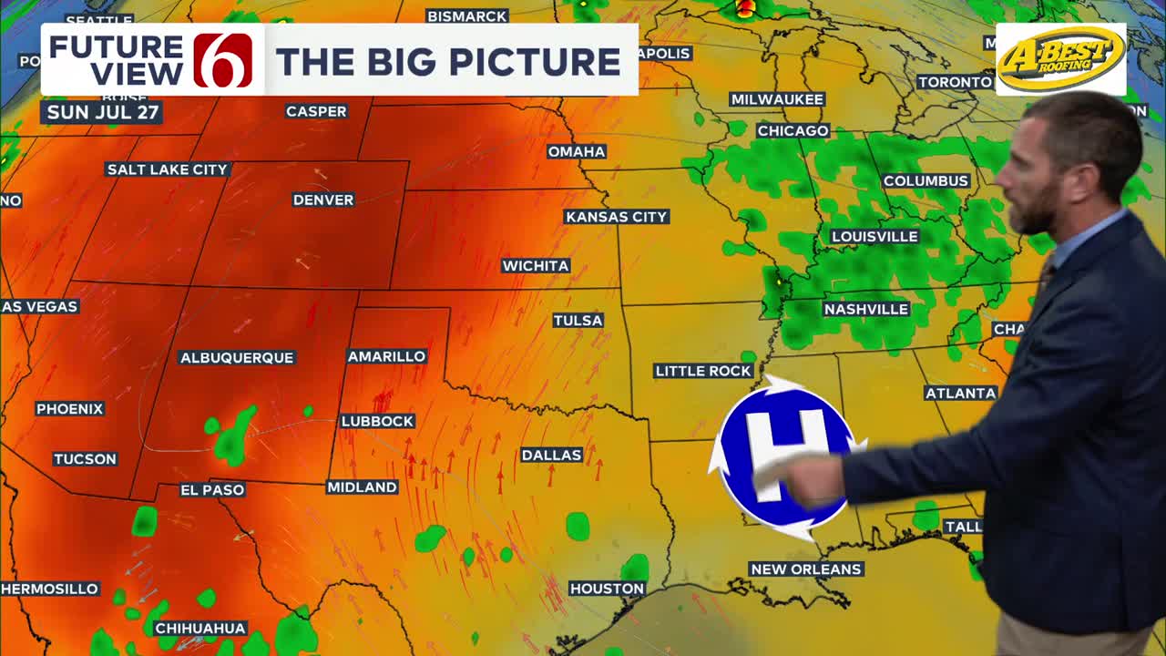 Aaron Reeves' Saturday overnight forecast