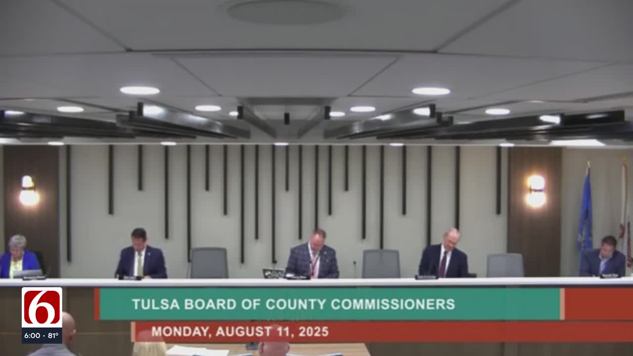 Tulsa County Board of County Commissioners meet following executive ...
