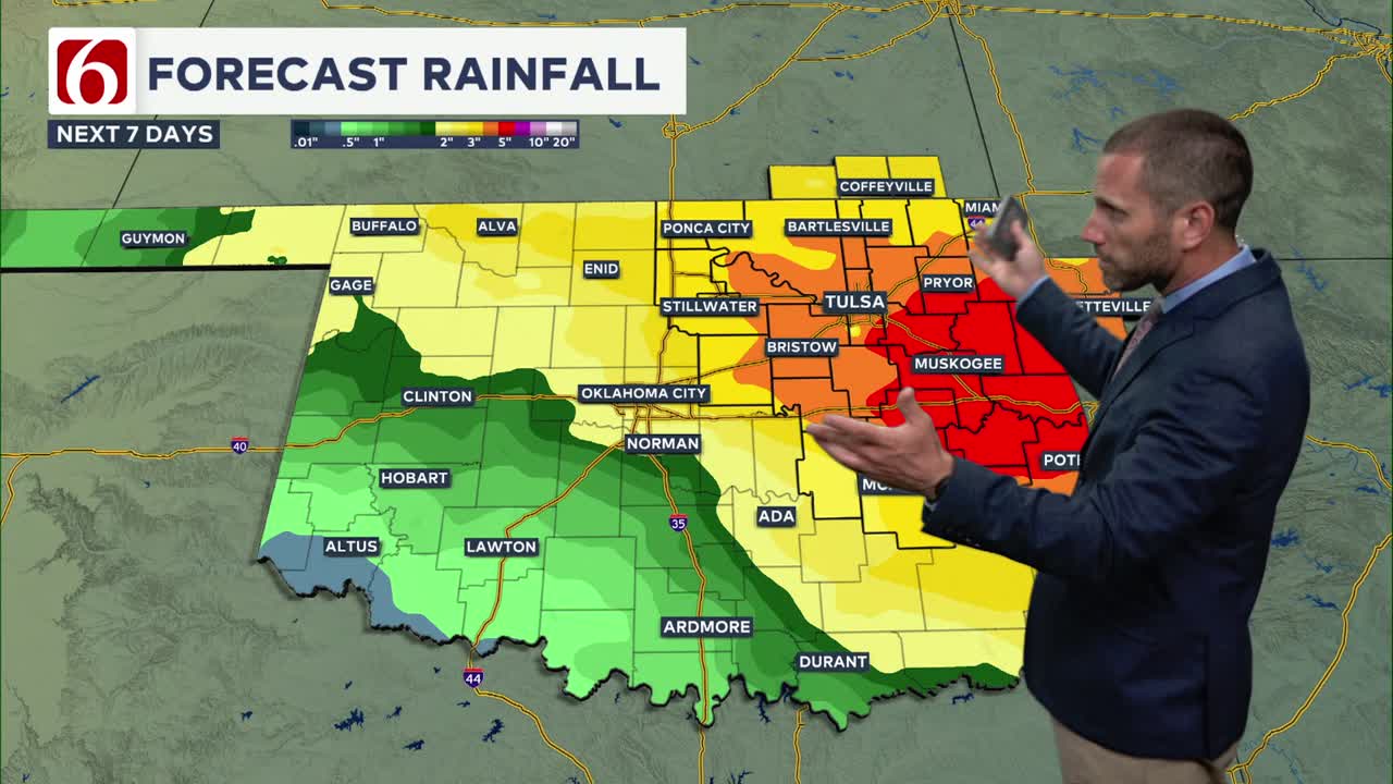 Aaron Reeves' Sunday evening forecast