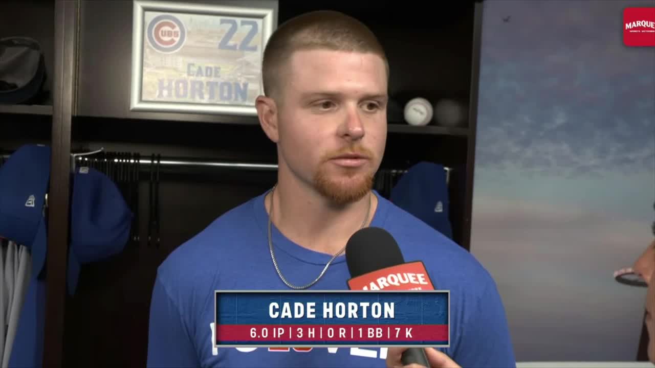 Former Sooner Cade Horton makes Cubs history, and makes a case for ...