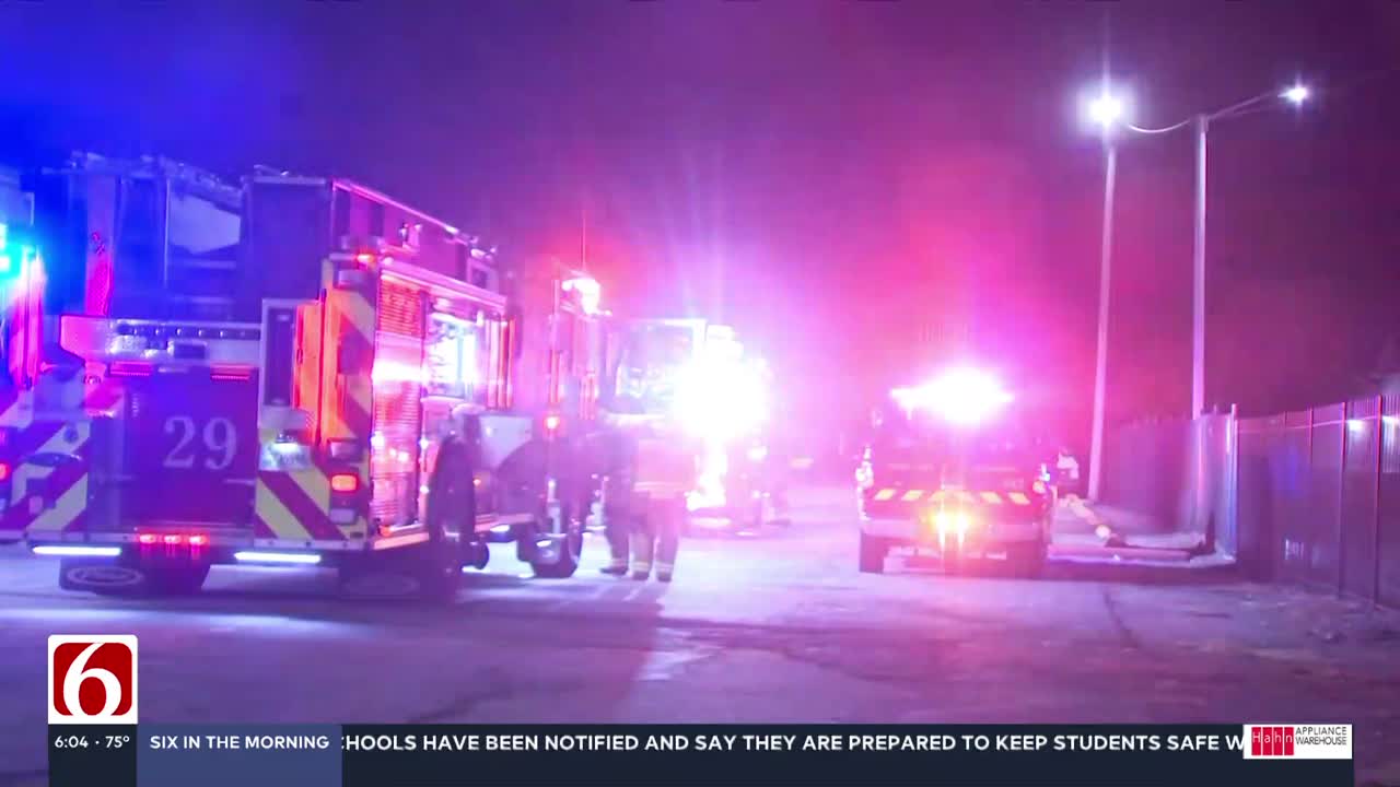 Tulsa firefighters contain apartment fire; no injuries reported