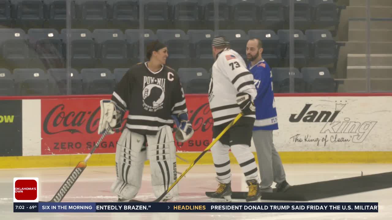 Tulsa Warriors Hockey Club honors military service members who are ...